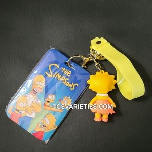 Unbranded | Other | The Simpsons Id Badge Holder With Key Rings And ...